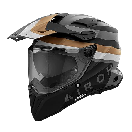 AIROH COMMANDER 2 DOOM GOLD MATT HELMET